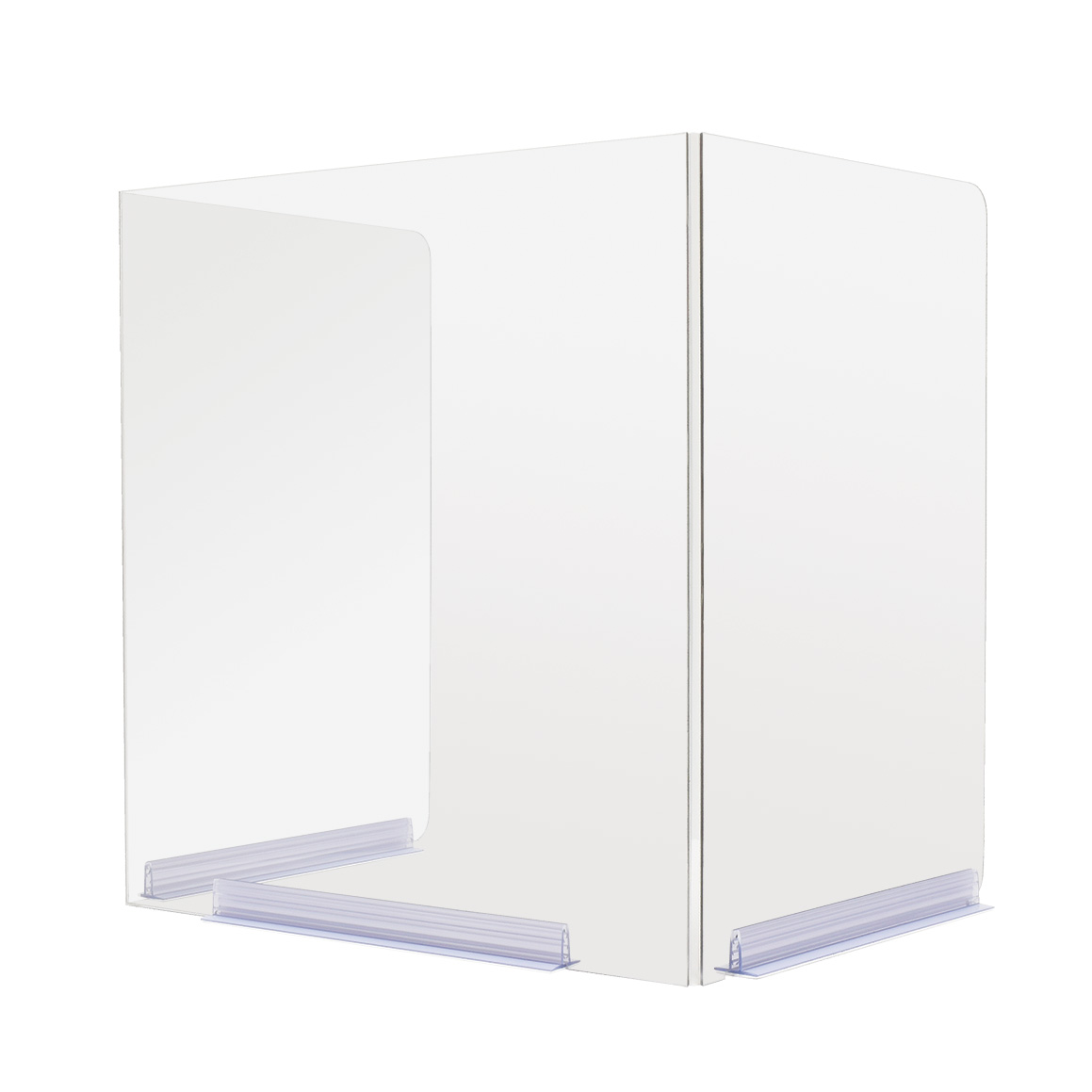 Classroom Hinged-Edge Desktop Barriers - Deflecto