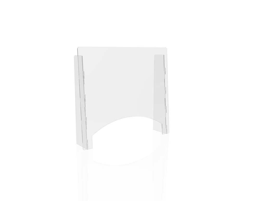 Countertop Safety Barrier with Pass Through - Deflecto