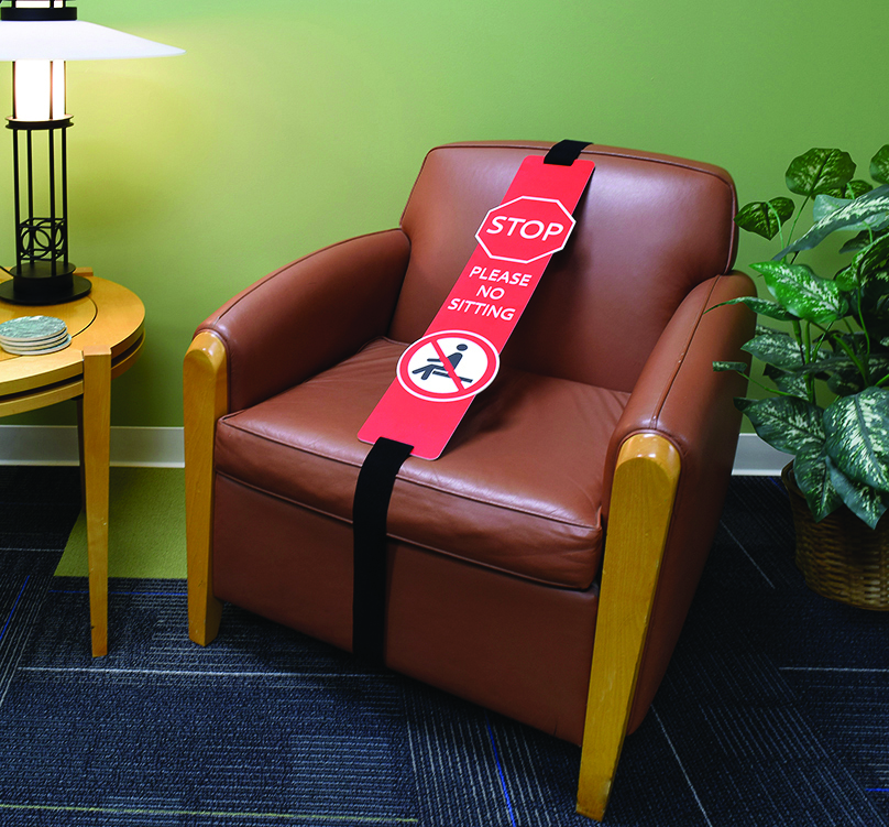 Social Distancing Seat Strap - Deflecto