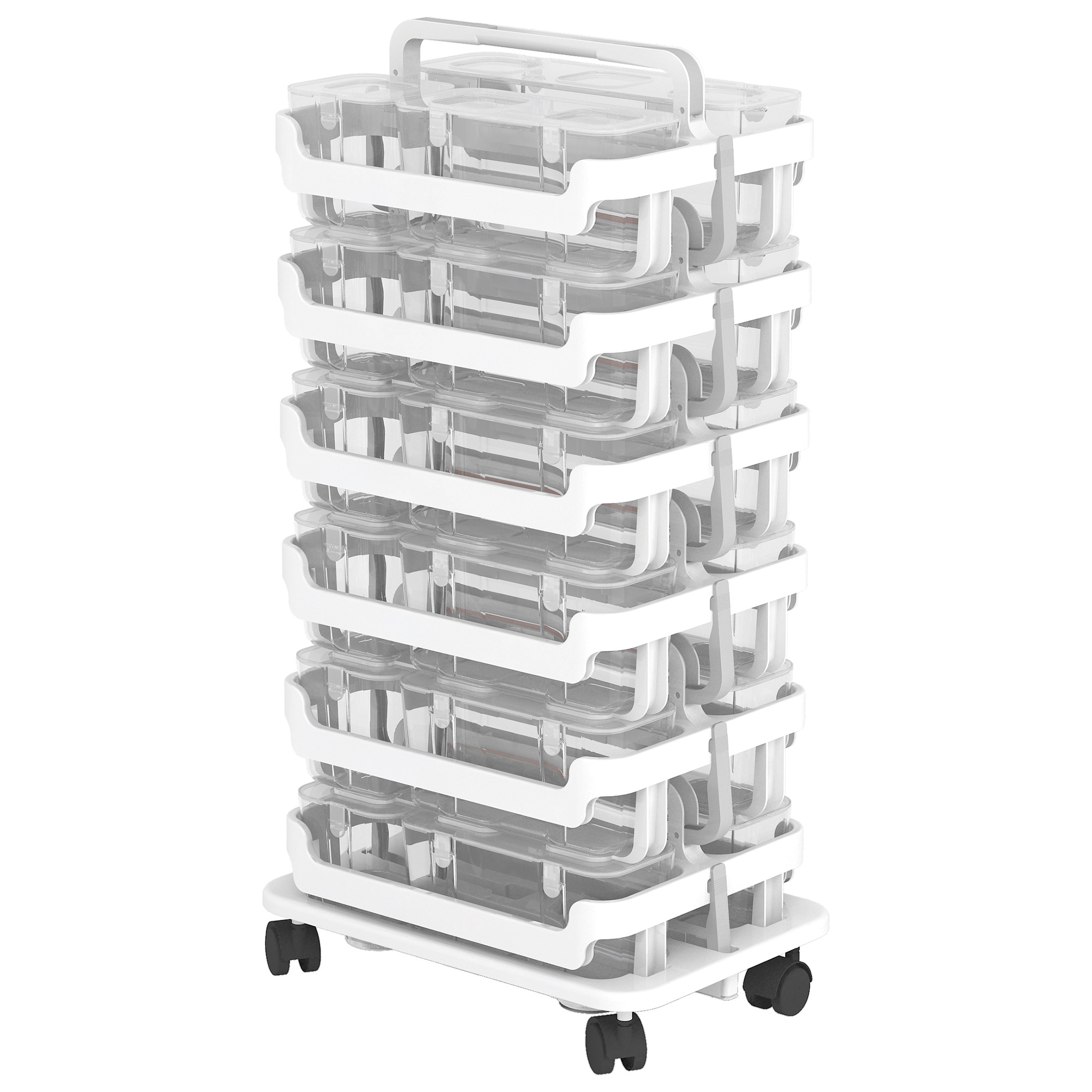 Stack 'N Go Caddy Wheel Base - Deflecto