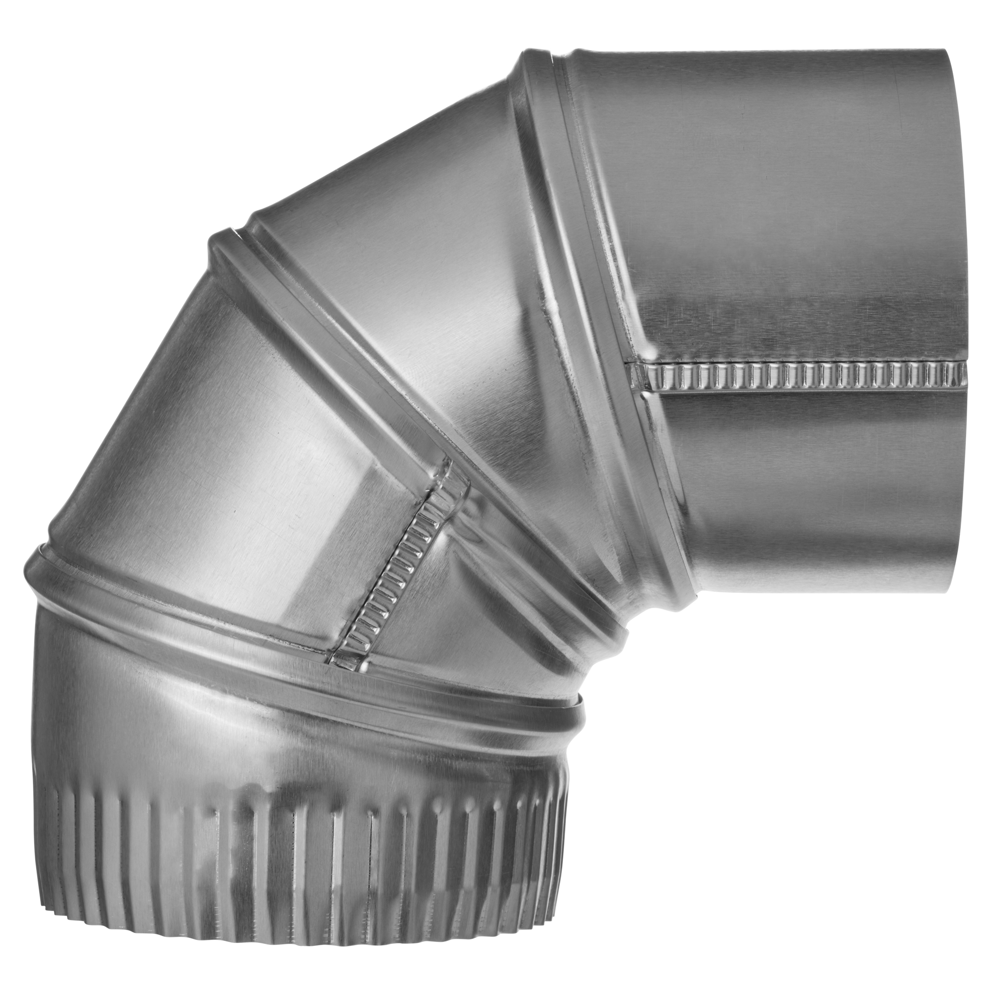 Airtight® Aluminum 0-90 Degrees Elbow - Deflecto