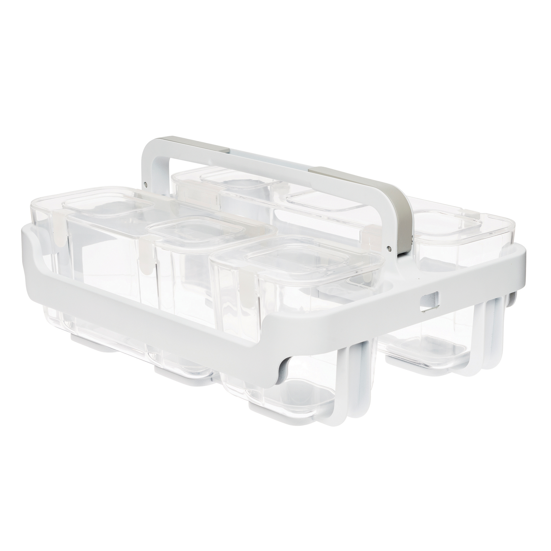 Stackable Caddy Organizer w/3 Containers - Deflecto