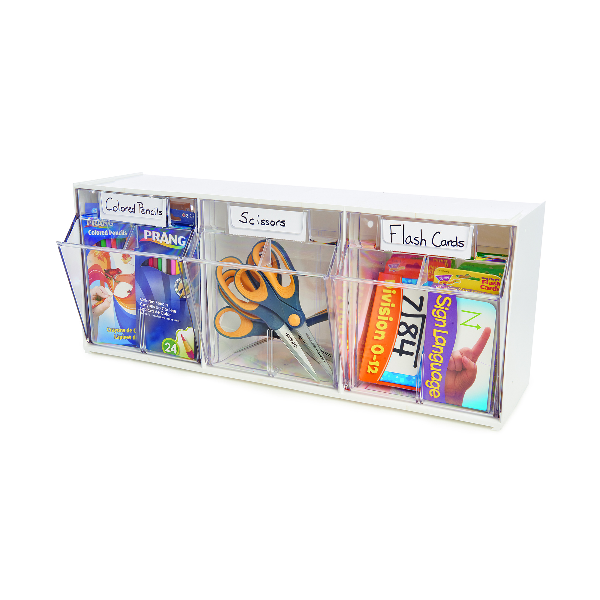 Tilt Bin® Interlocking Multi-Bin - Deflecto