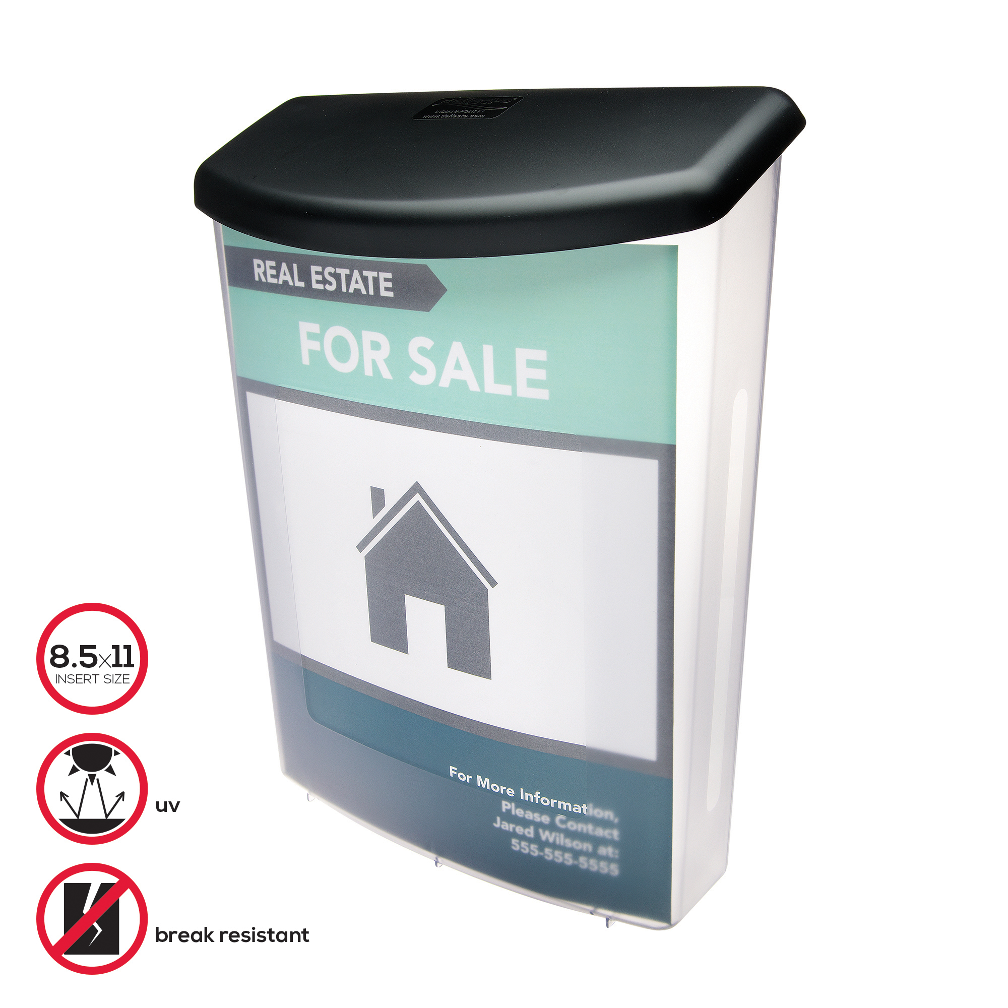 Outdoor Literature Box - Deflecto