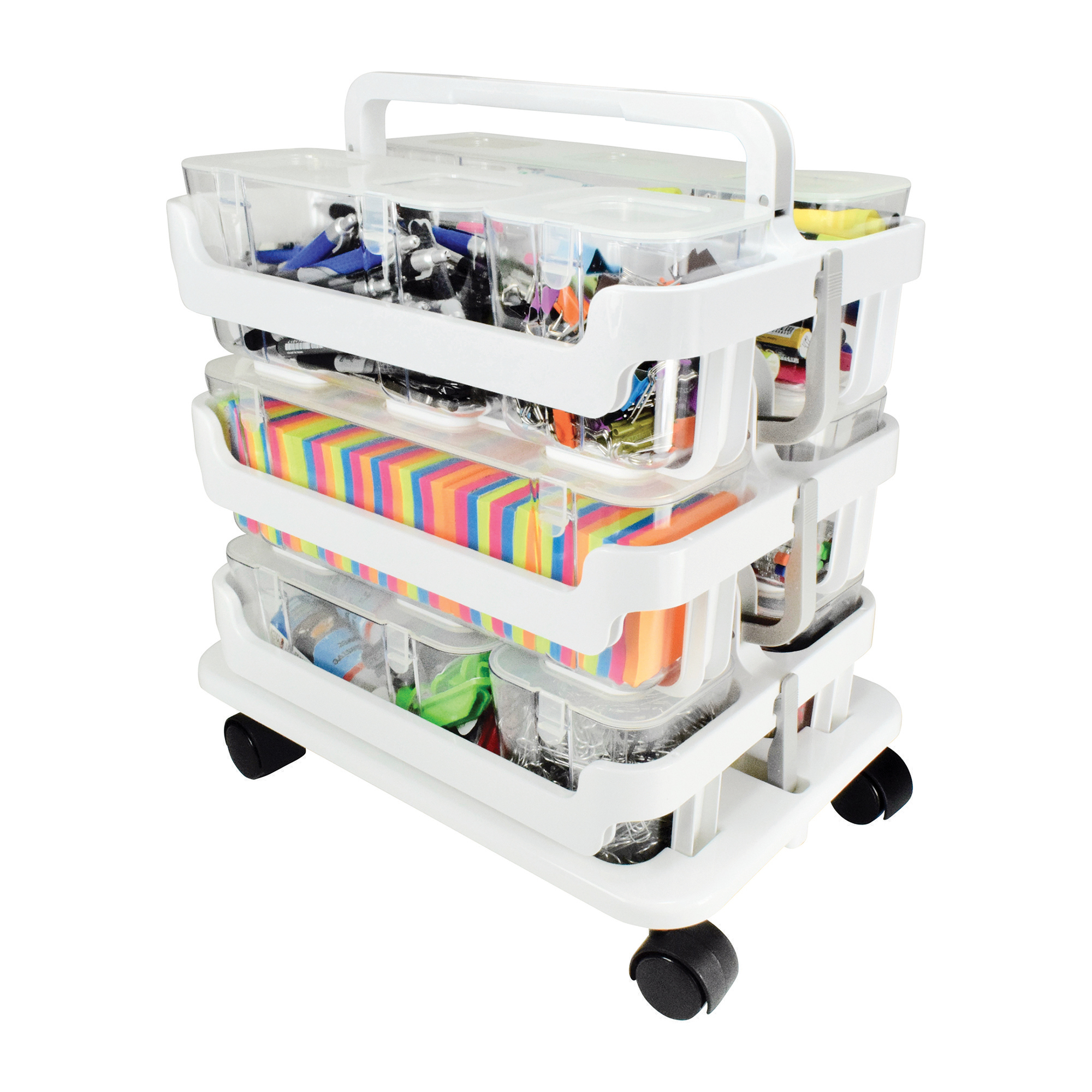 Stackable Caddy Organizer Multi-Pack Bundle - Deflecto