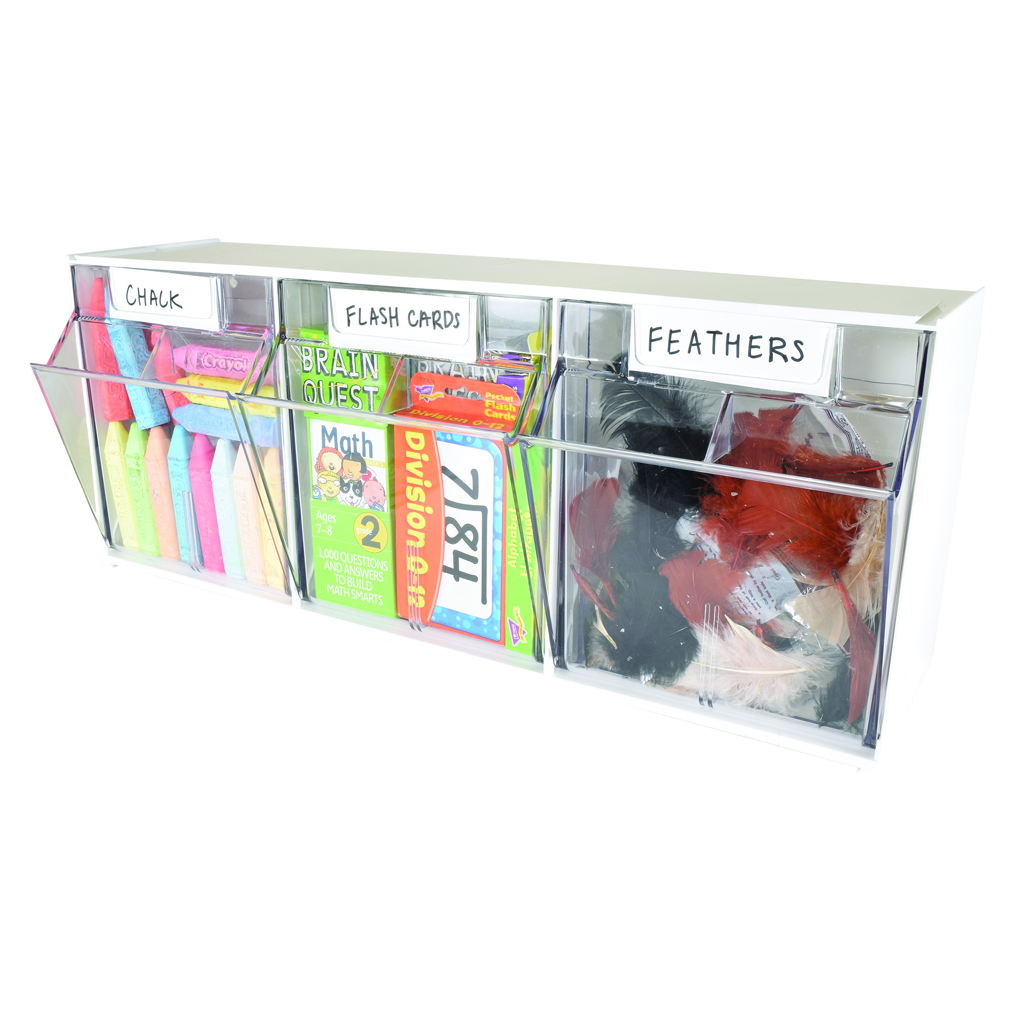 Tilt Bin® Interlocking Multi-Bin - Deflecto