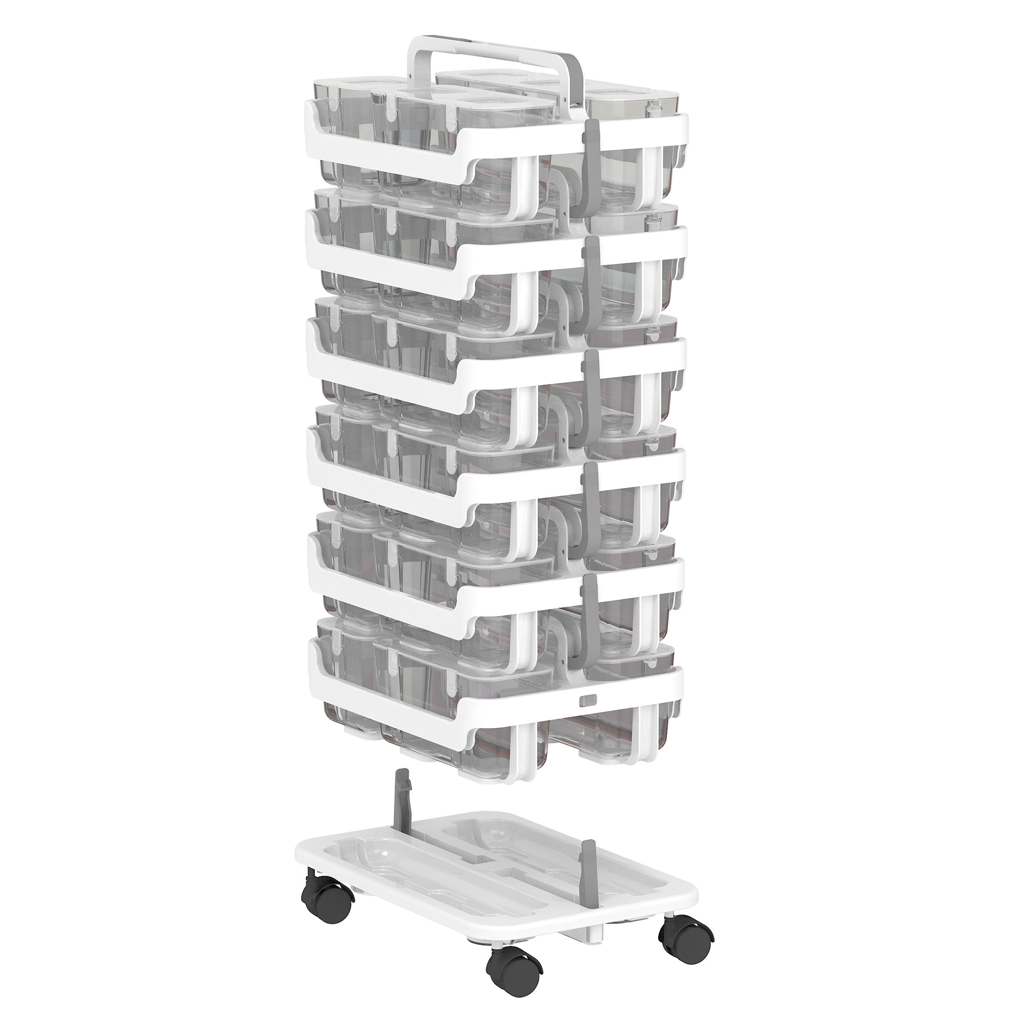 Stack 'N Go Caddy Wheel Base - Deflecto