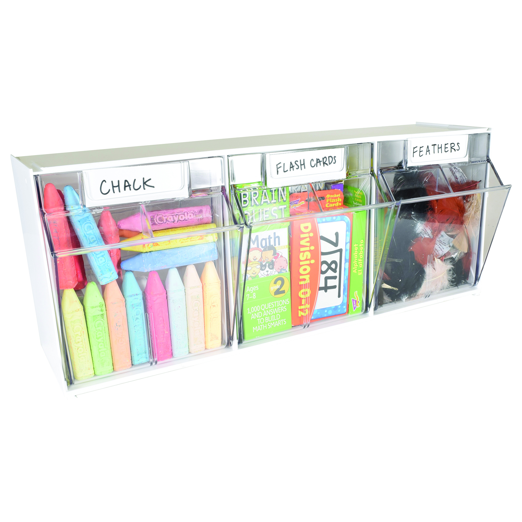 Tilt Bin® Interlocking Multi-Bin - Deflecto