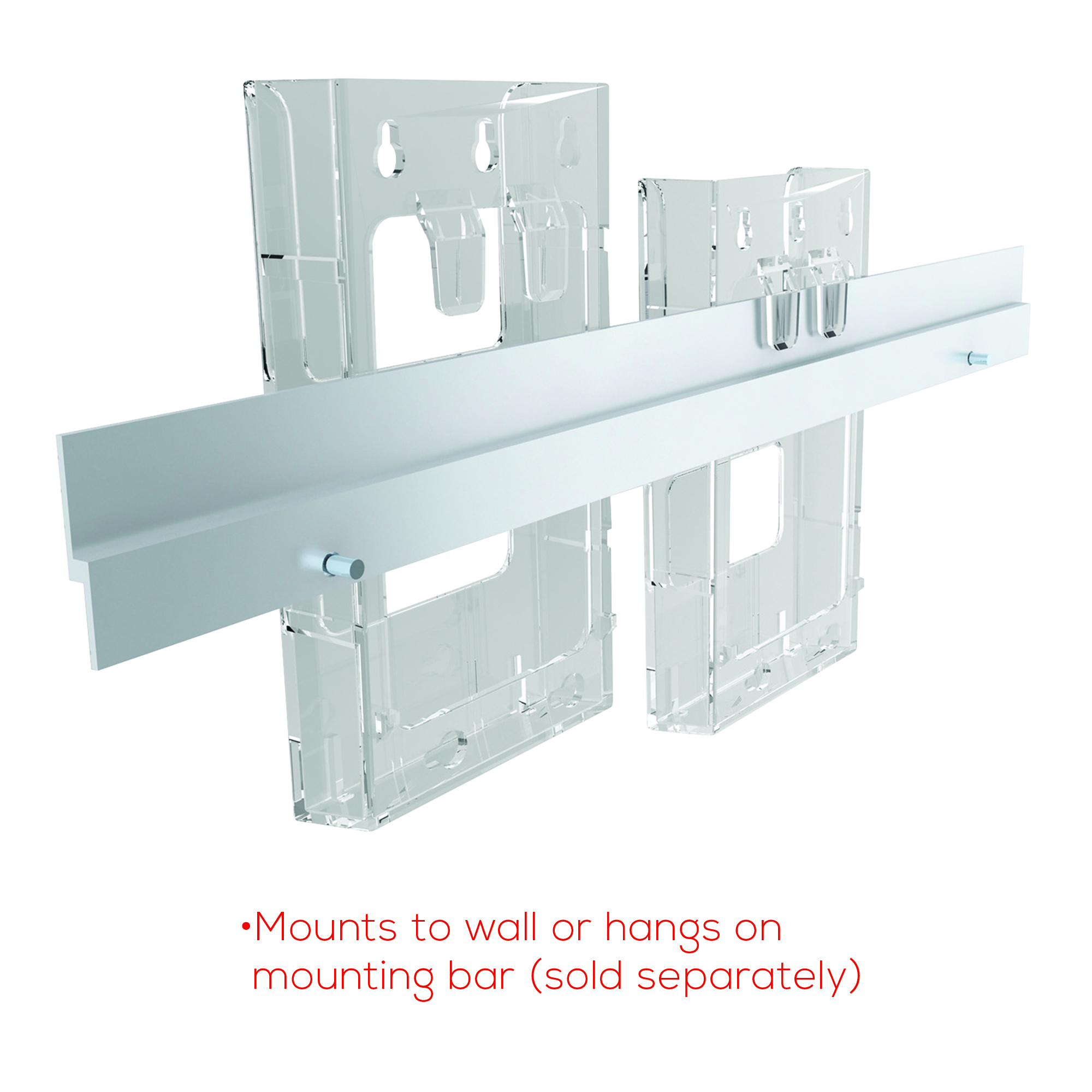 Lit Loc® Interlocking Literature Display - Deflecto