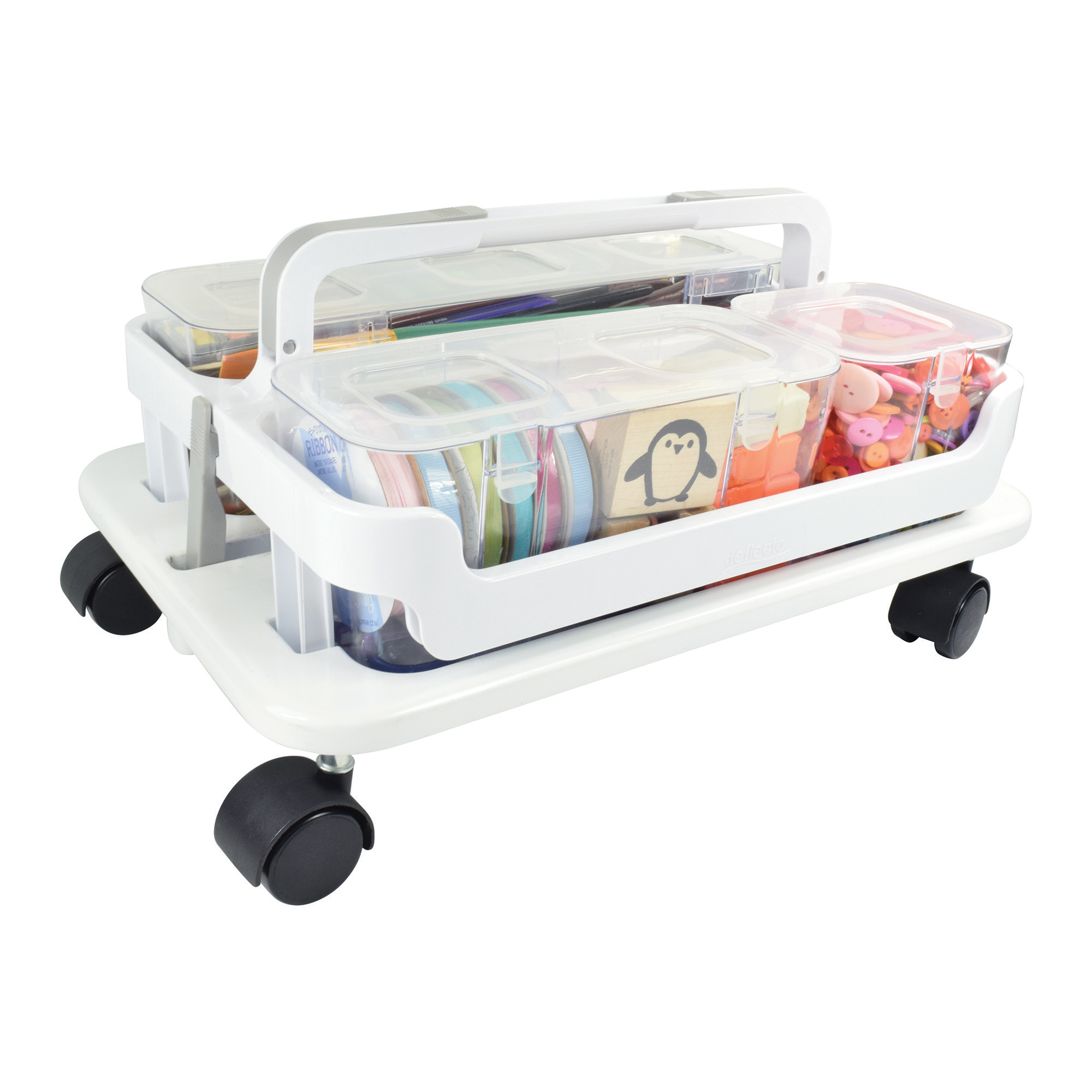 Stack 'N Go Caddy Wheel Base - Deflecto